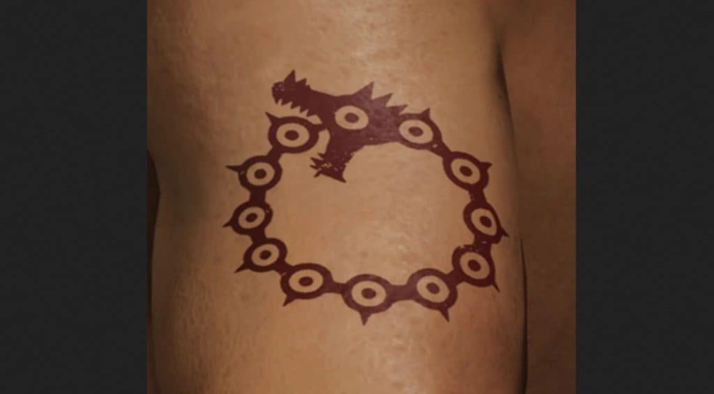 Meliodas's Wrath Mark Tattoo | Dragon's Dogma 2 Mod
